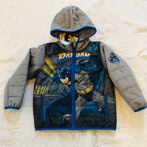 Marvel | Jackets & Coats | Marvel Batman Hooded Jacket Coat | Poshmark